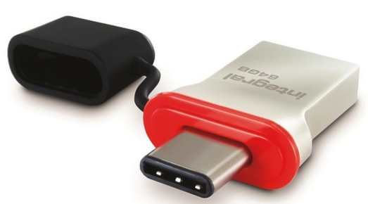 Integral Memory Flash Key Featuring USB Type-C Connector - StorageNewsletter