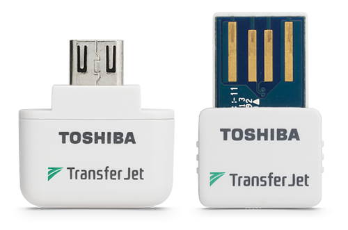 32GB TransMemory U401 and TransferJet Wireless Adapters From Toshiba - StorageNewsletter
