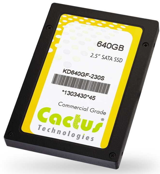 Cactus Reveals 230S Series Commercial Grade 2.5-Inch 6Gb SATA MLC SSD ...
