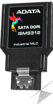 Adata ISMS312 7-Pin Disk-On-Module 6Gb SATA MLC SSD - StorageNewsletter