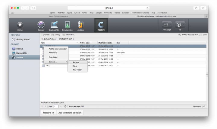 P5 Software Suite Version 5.2 by Archiware - StorageNewsletter