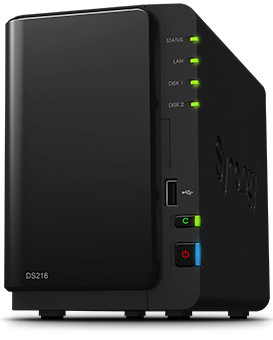 Synology DiskStation DS216 2-Bay NAS - StorageNewsletter