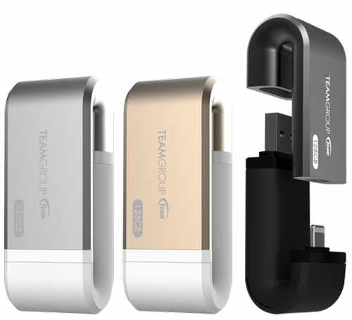Lightning/USB 3.0 MoStash Flash Key by Team Group for iPhone ...