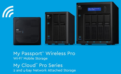 WD: My Passport Wireless Pro Wi-Fi Mobile Storage and My Cloud Pro ...