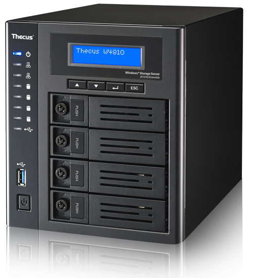 W4810 Windows Storage Server 2012 R2 Essentials NAS by Thecus ...
