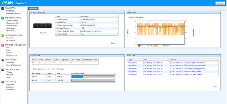 Qsan XS1200 Series SAN Storage Systems for SMBs - StorageNewsletter