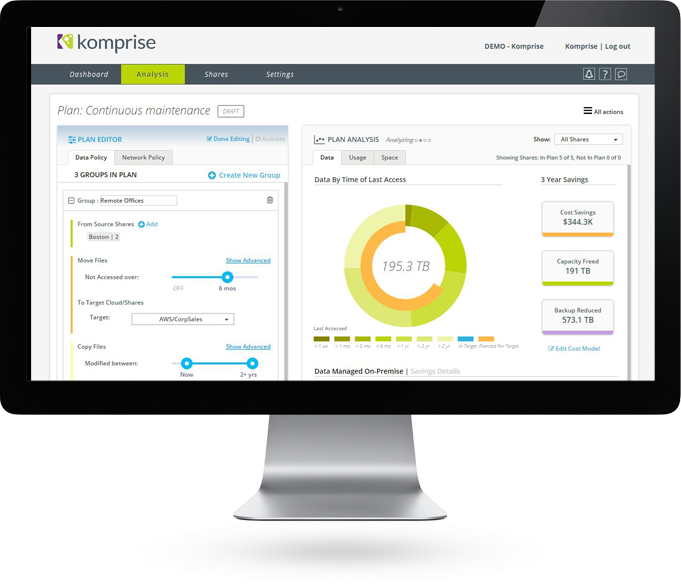 From Komprise, Intelligent Data Management Streamlines Hybrid Cloud ... From Komprise, Intelligent Data Management Streamlines Hybrid Cloud ...