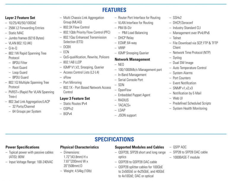SN2010 Open Ethernet Switch From Mellanox - StorageNewsletter