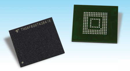 Samples of UFS 64-Layer 3D BiCS 3D Flash Memory From Toshiba ...