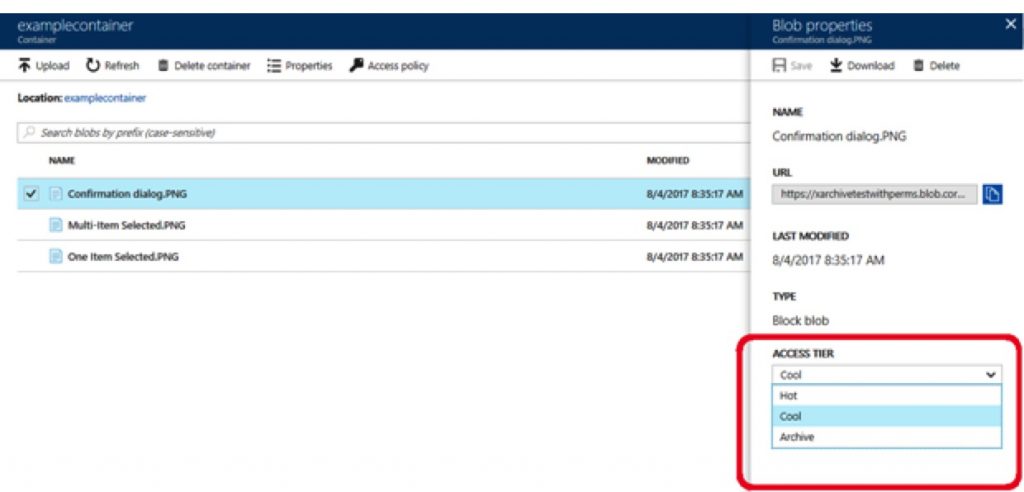 Microsoft Azure Archive Storage Available - StorageNewsletter