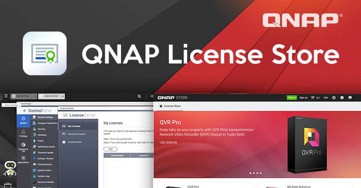 NAS: Revamped License Store by Qnap - StorageNewsletter