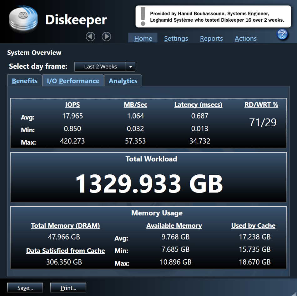 Condusiv: I/O Performance Gap With Three I/O Reduction Software ...