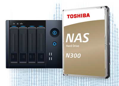 Toshiba: 10TB N300 NAS and X300 Performance Internal HDDs, and 2TB L200 Laptop and 3TB P300 ...