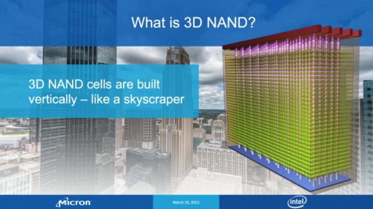 Micron and Intel Shipping First 4Bits/Cell 3D NAND With 1Tb Density Per ...