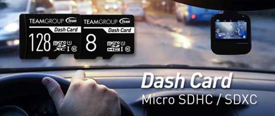 Team Group Launches MicroSD Dash Card for Dashboard Cameras ...
