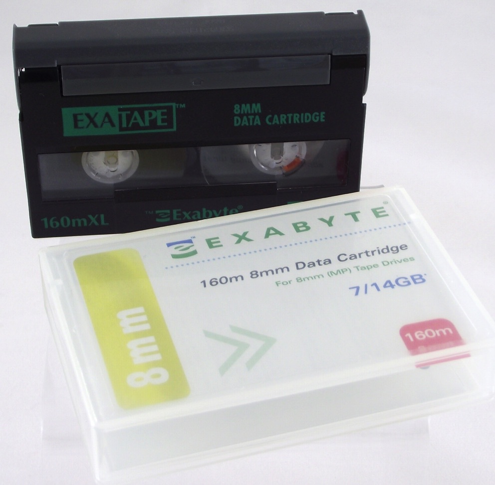 History (1987): Exabyte 8mm - StorageNewsletter