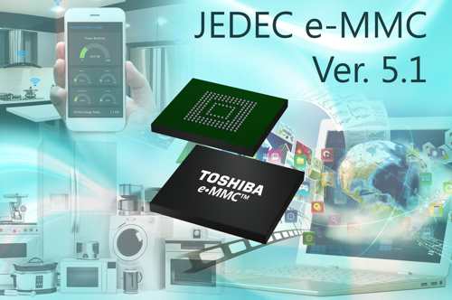 Toshiba Sampling JEDEC e-MMC V5.1 Compliant Embedded Flash Memory ...