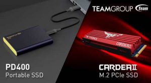 Team Group With Up to 1TB Cardea II M.2 SSD and Up to 960GB PD400 ...