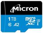Micron i300 microSDXC UHS-I Up to 1TB Industrial microSD Card Using 96 ...