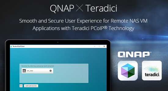 Qnap Added Support for Teradici PCoIP Technology and Cloud Access ...