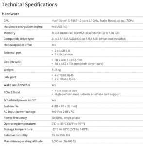 Synology FS3600 All-Flash FlashStation 2U NAS Server With Xeon 12-Core ...