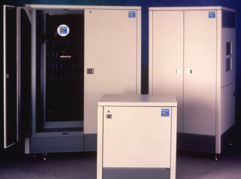 History (1992): Up to 1TB Capacity in Plasmon MegaStor Optical Jukebox ...
