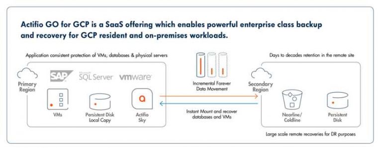 Actifio Data Protection Services for Google Cloud Bare Metal Solution ...