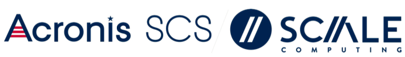 Scale Computing HC3 Offering Acronis SCS Backup and Recovery ...