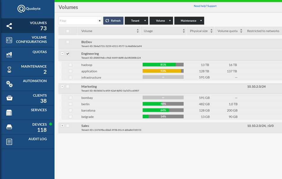 Quobyte Enables Storage for Gen Scale-Out With Latest Version of Data ...