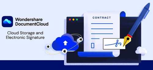 Document Cloud for PDF Collaboration and E-Signing From Wondershare ...