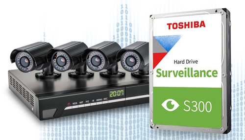 Toshiba Adds 4TB and 6TB Models to 3.5-Inch S300 Series Surveillance ... Toshiba Adds 4TB and 6TB Models to 3.5-Inch S300 Series Surveillance ...