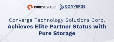 Converge Technology Solutions Achieves Pure Storage Elite Status ...
