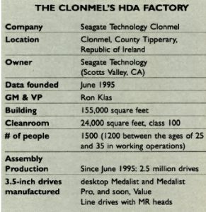 History (1997): Seagate not Just Fishing in Ireland - StorageNewsletter