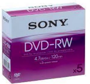 History 2000: DVD+RW Fan Sony Joins DVD-RW Camp - StorageNewsletter
