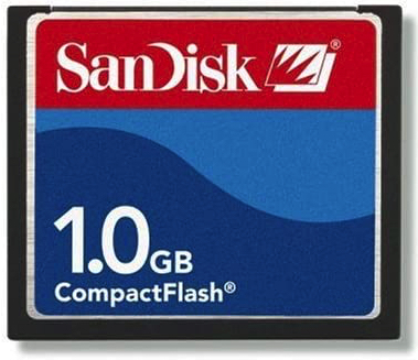 History 2001: First CompactFlash Cards at 1GB - StorageNewsletter