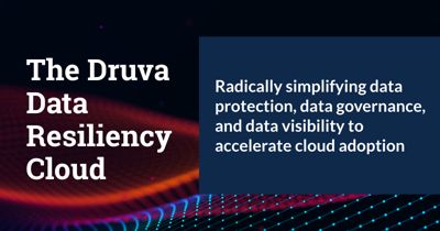 Druva Data Resiliency Cloud Performs 17 Million Daily Backups - StorageNewsletter