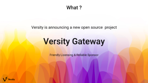 Versity S3 Gateway - StorageNewsletter