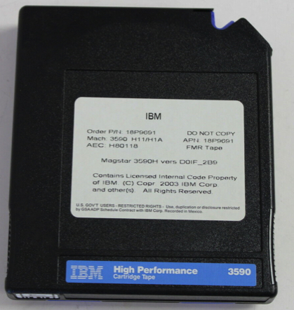 History 2002: 50% More Capacity for IBM 3590H - StorageNewsletter