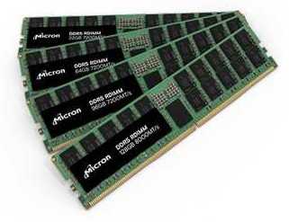 Micron 128GB DDR5 RDIMM Memory Using Monolithic 32Gb DRAM ...