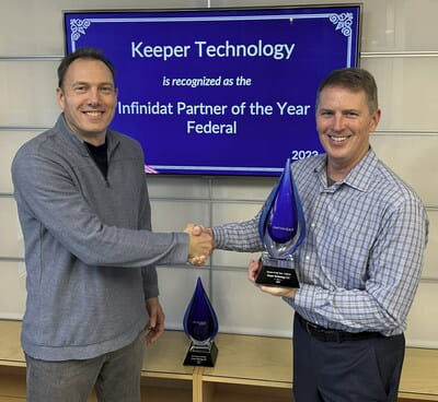 Keeper Technology Named Infinidat 2023 Partner of Year - Federal ...