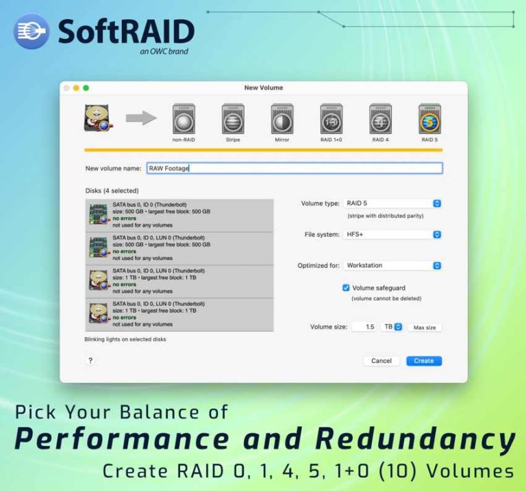 OWC SoftRAID V.8 Software for macOS and Windows - StorageNewsletter