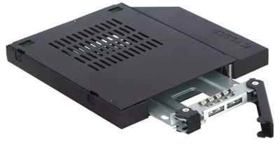 Icy Dock Mobile Rack Enclosures for Slim Optical Disk Drive Bay to SSD ...