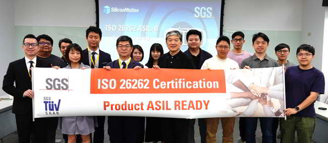 Silicon Motion Achieves ISO 26262 ASIL B Ready and ASPICE CL2 Certification for Automotive ...