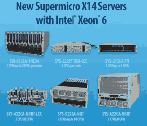 Supermicro Volume Shipments of Performance Servers Optimized for AI ...