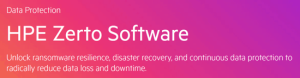 HPE Zerto Software V.10 Update 7 - StorageNewsletter