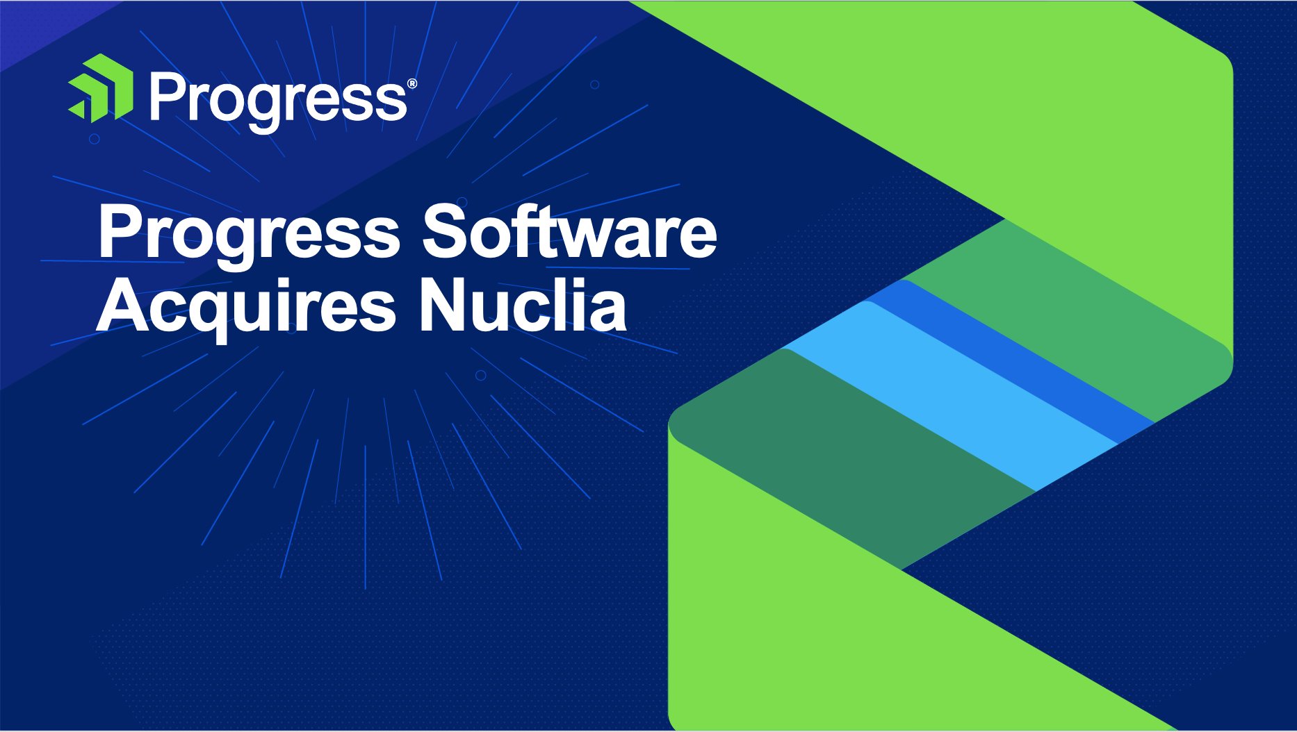 Progress Software Acquires Nuclia, Innovator in Agentic RAG AI Technology - StorageNewsletter