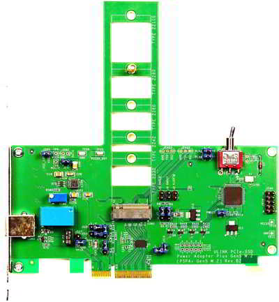 Availability of Ulink PCIe-SSD Power Adapter Plus Gen5 M.2 ...