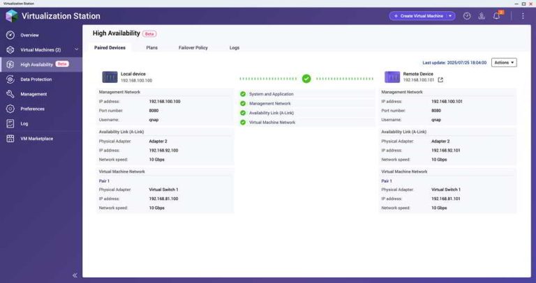 QNAP Unveils Virtualization Station 4 Virtual Machine High Availability ...
