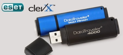 Kingston in Partnership With Eset and ClevX - StorageNewsletter