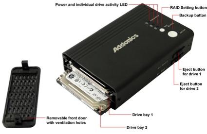 New Addonics Portable RAID Dual Drive Enclosure at $100 - StorageNewsletter